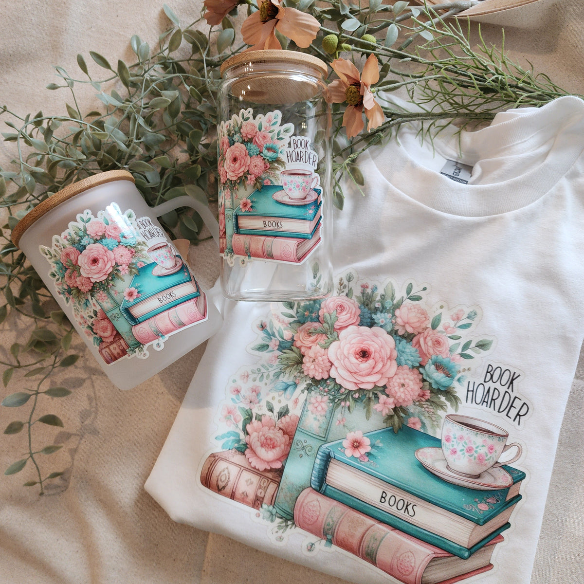 16oz Book Hoarder Frosted Coffee Mug – kolorwondercrafts