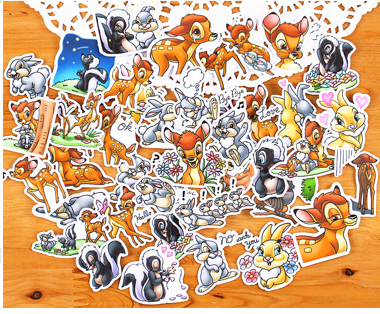 40pc Bambi Sticker Pack – kolorwondercrafts